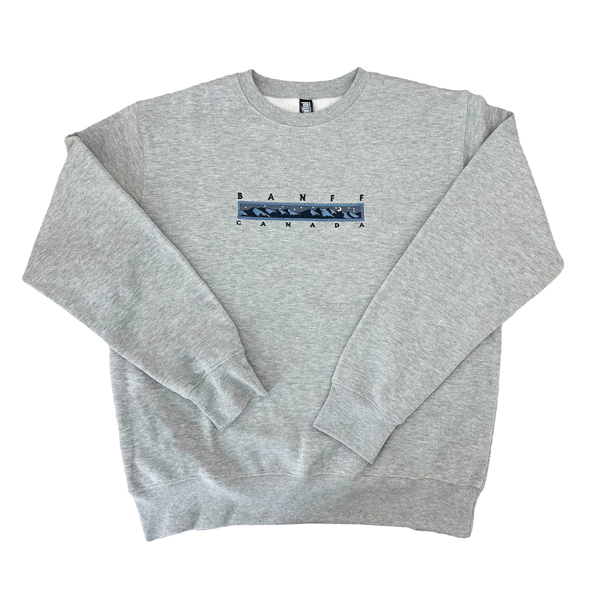 BANFF RECTANGLE MOUNTAINS CREWNECK – Cool As A Moose Canada